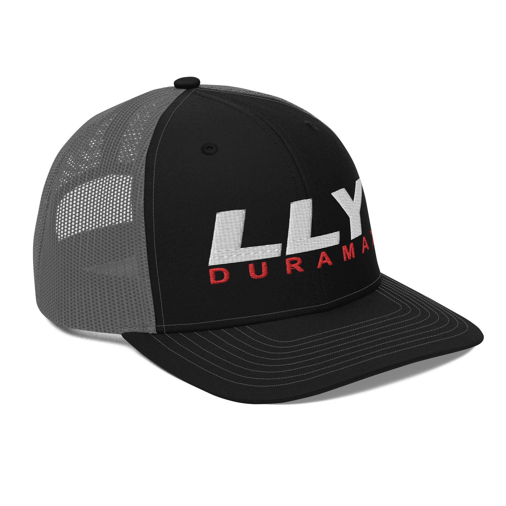 LLY Duramax Trucker Cap Embroidered Baseball Hat – Aggressive Thread ...