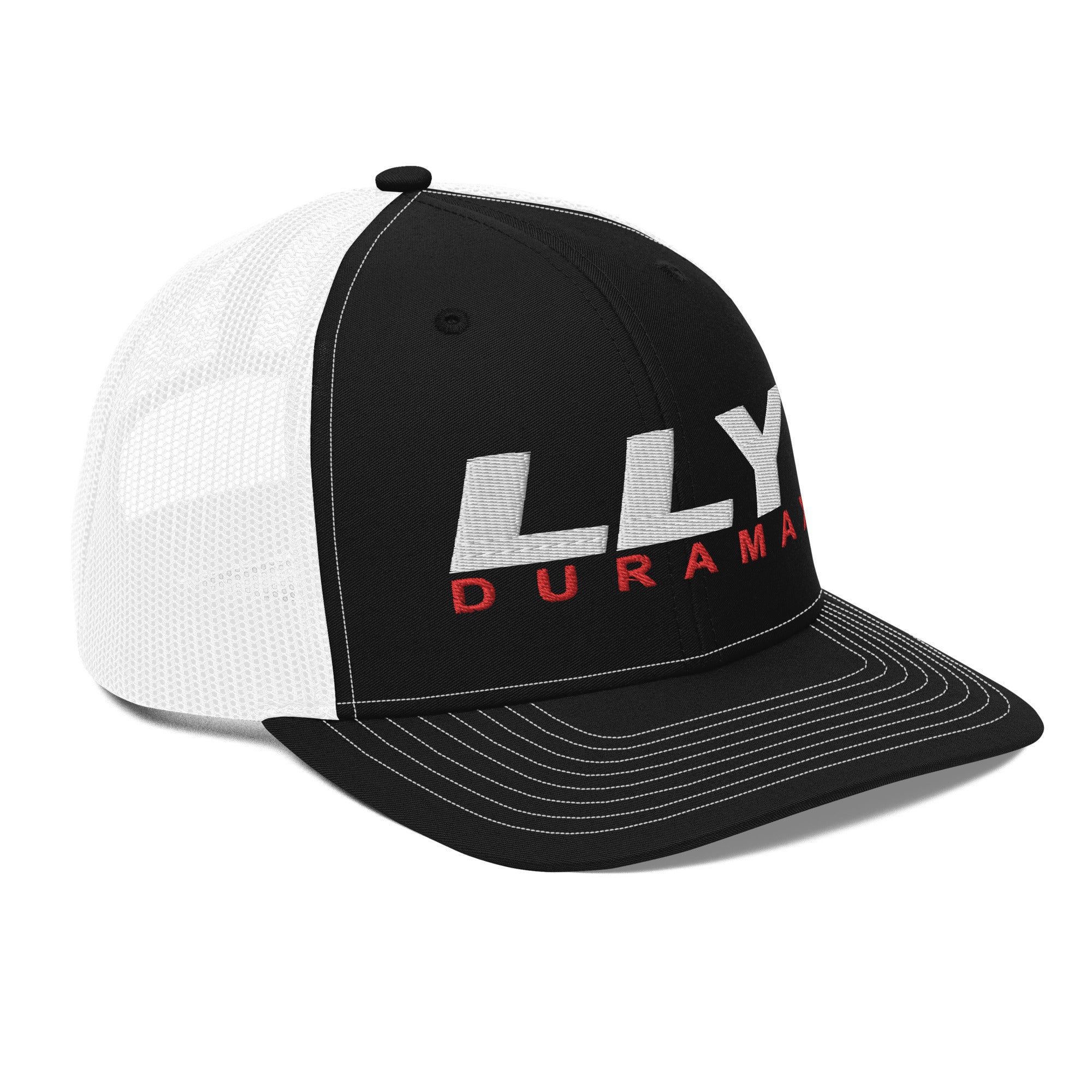 LLY Duramax Trucker Cap Embroidered Baseball Hat – Aggressive Thread ...